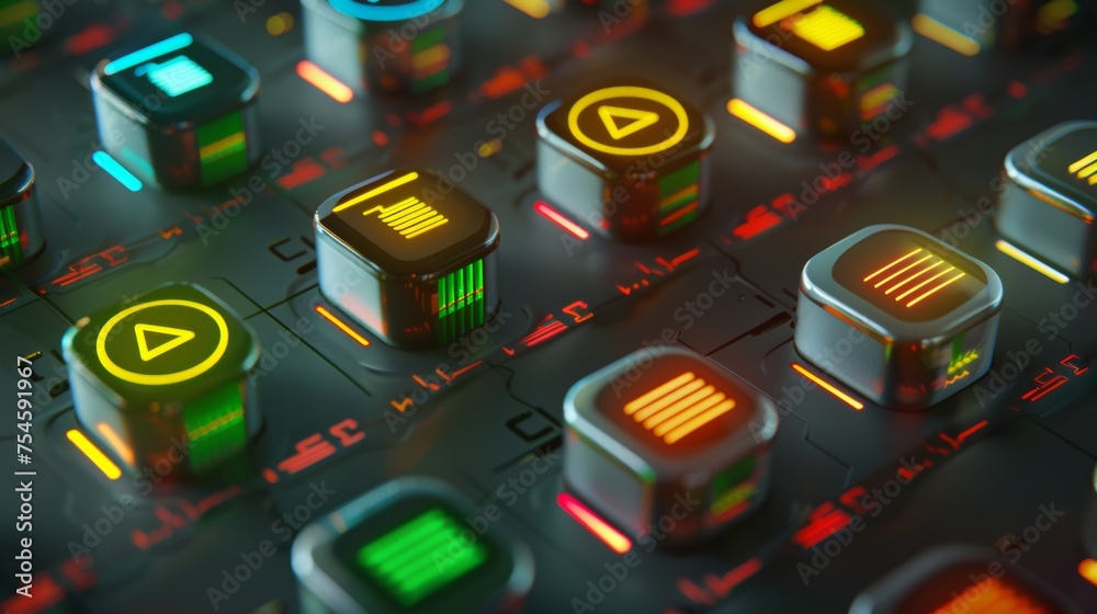 Various battery symbols are set out, indicating different charge levels ...