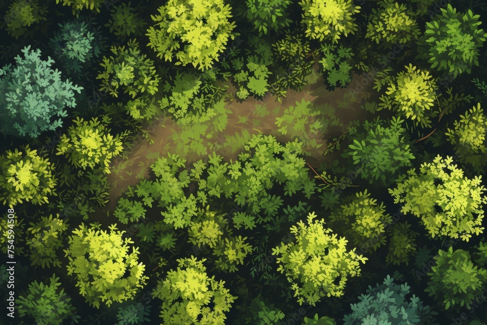 pixel map forest in the game. Pixelated forest for game map. pixelated ...