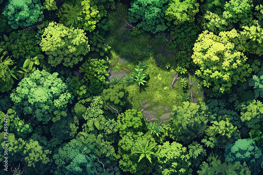 pixel map forest in the game. Pixelated forest for game map. pixelated ...