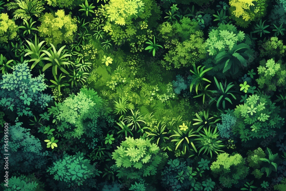 pixel map forest in the game. Pixelated forest for game map. pixelated ...