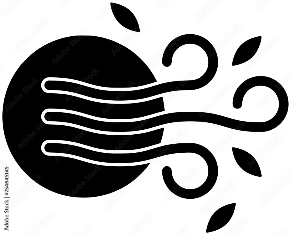 damage illustration trunk silhouette storm logo windy icon tornado ...