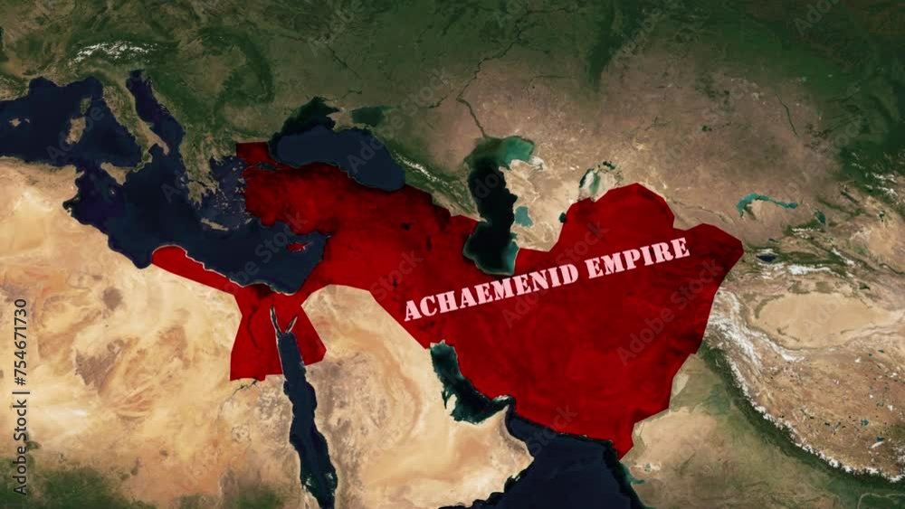 Map of the Achaemenid Empire around 400 BC. Achaemenid Empire map ...