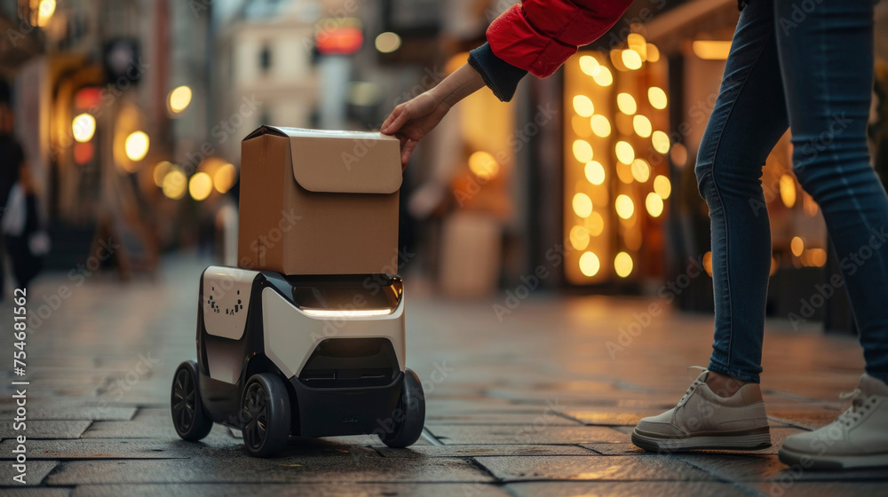 Mini delivery robot: a compact marvel of technological innovation ...