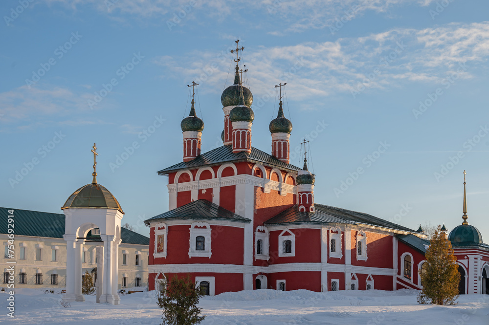 Temple of Smolensk Icon of the Mother of God in the ancient Russian ...