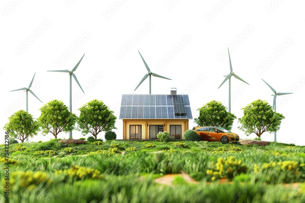 Smart Home Smart cities EV Electric Car Wallbox & Whole home automation ...