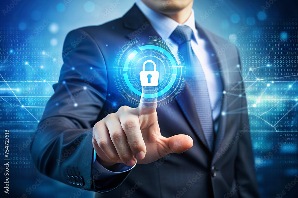 Fingerprint scan provides security access with biometrics ...