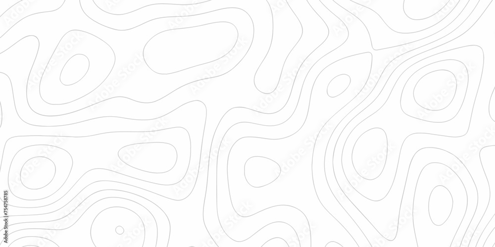 Modern Topographic map background geographic line map with elevation ...