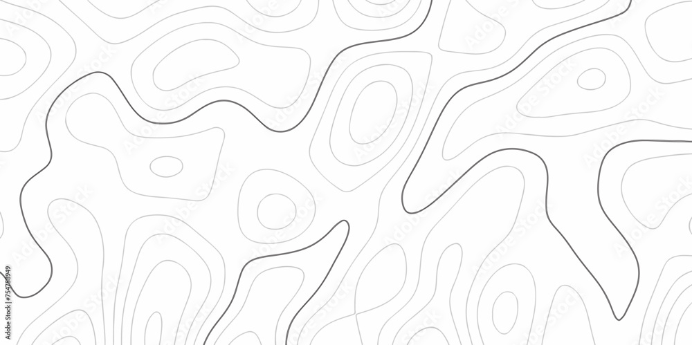 Modern Topographic map background geographic line map with elevation ...