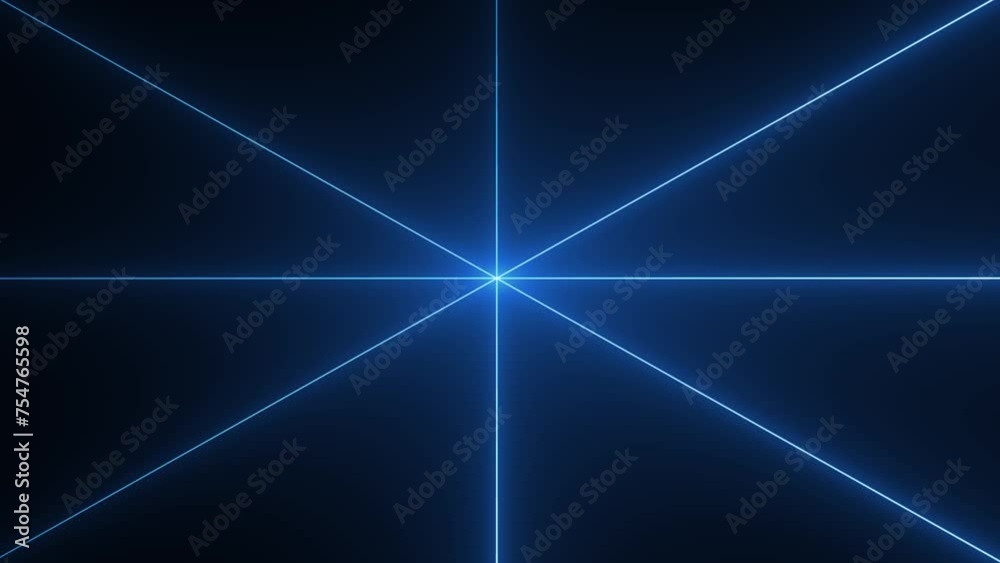 Abstract sci-fi laser grid or net motion footage. Flight through ...