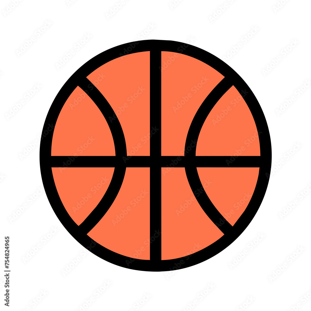 basketball icon, basketball hoop symbol, basketball court graphic ...