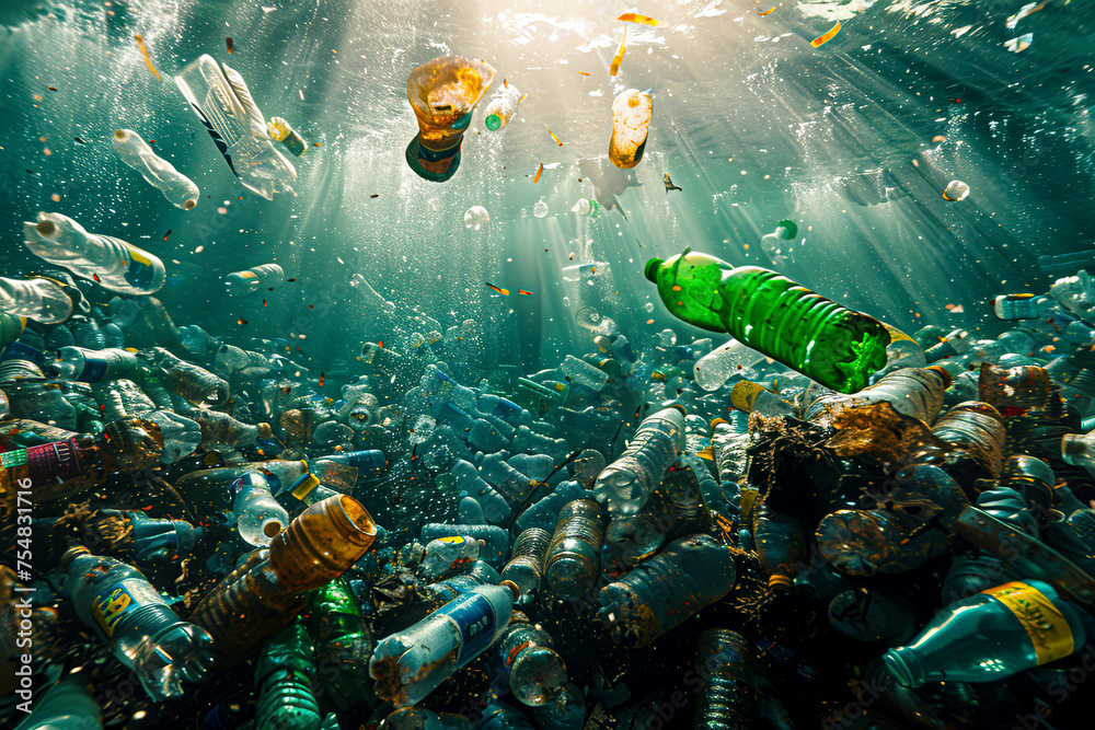 Plastic Peril The Deep Sea Crisis of Ocean Pollution created with ...