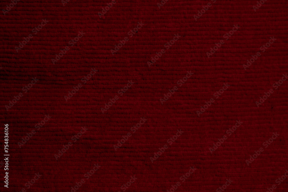 red corduroy fabric texture used as background. clean fabric background ...