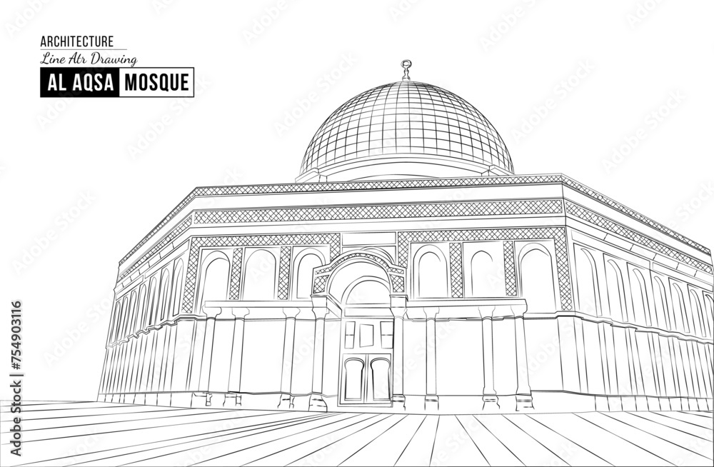 Al Aqsa Mosque Coloring Pages