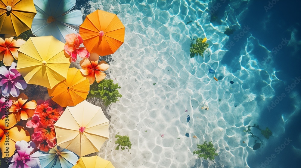 Colorful Summer Background. Summer Background Design. Stock Photo ...