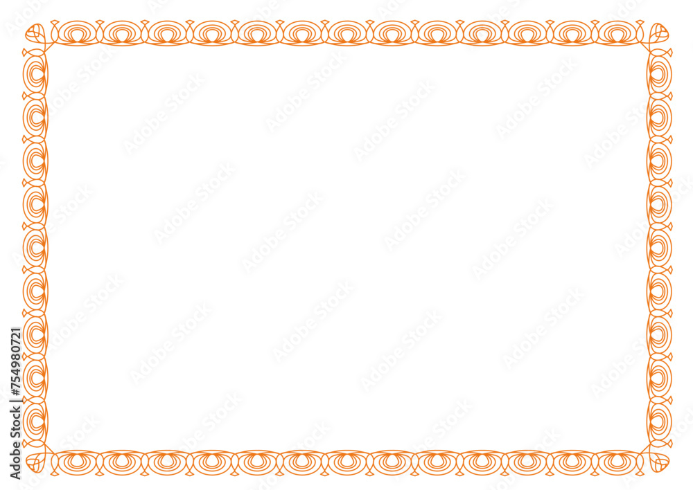 Frame for your text, photo or congratulation, border decoration frame ...