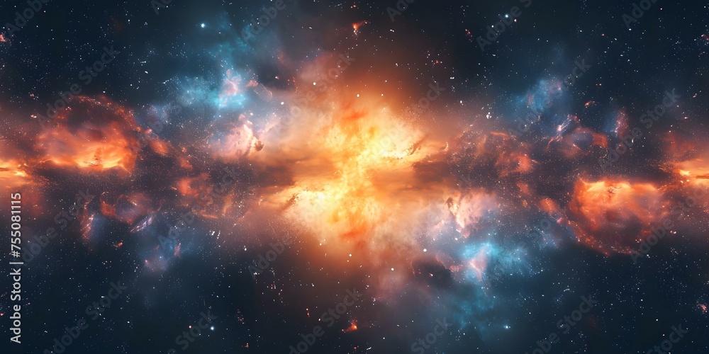 Mesmerizing interstellar mirage formed by massive celestial objects ...