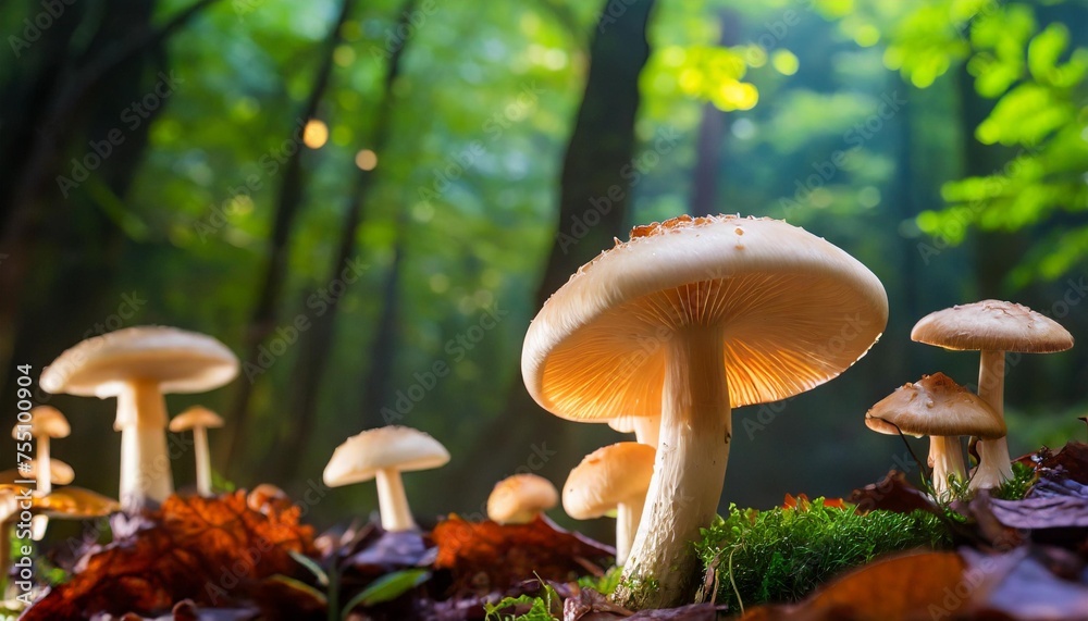 mushroom wallpaper fantasy wallpaper 4k mushroom light fantasy mushroom ...