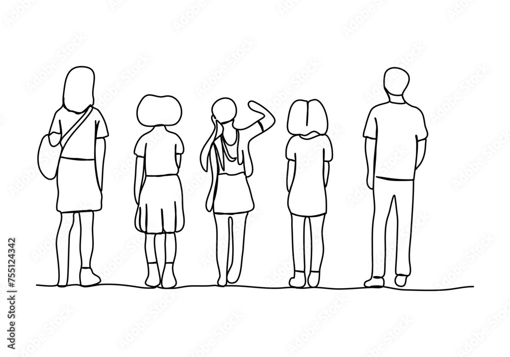 Group of people forming team. Concept for diversity and inclusion theme ...