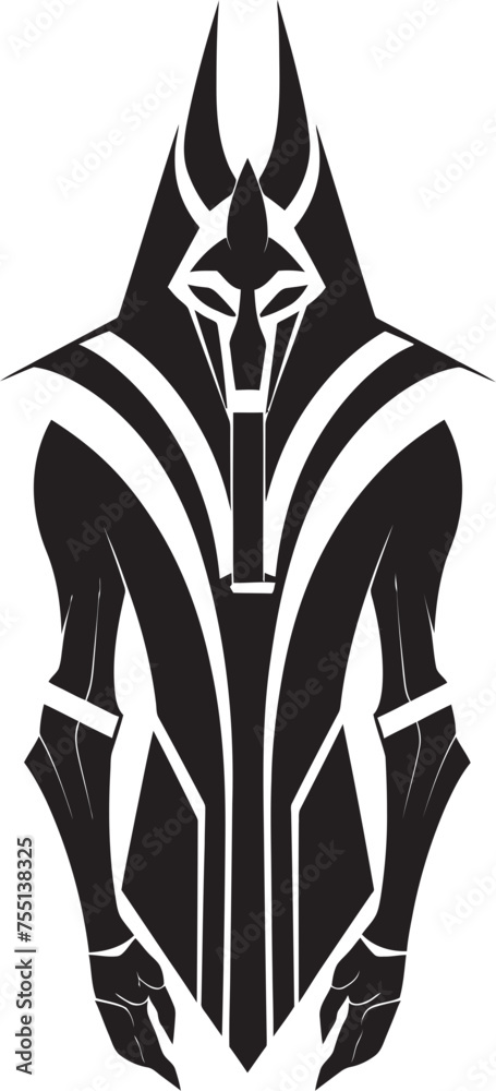 Unveiling the Afterlife An Anubis Mascot Logo Design with Grace ...