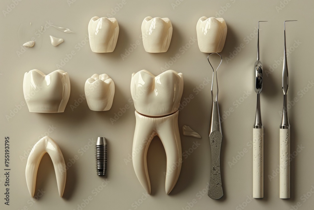 A detailed illustration of the various stages involved in preparing a ...