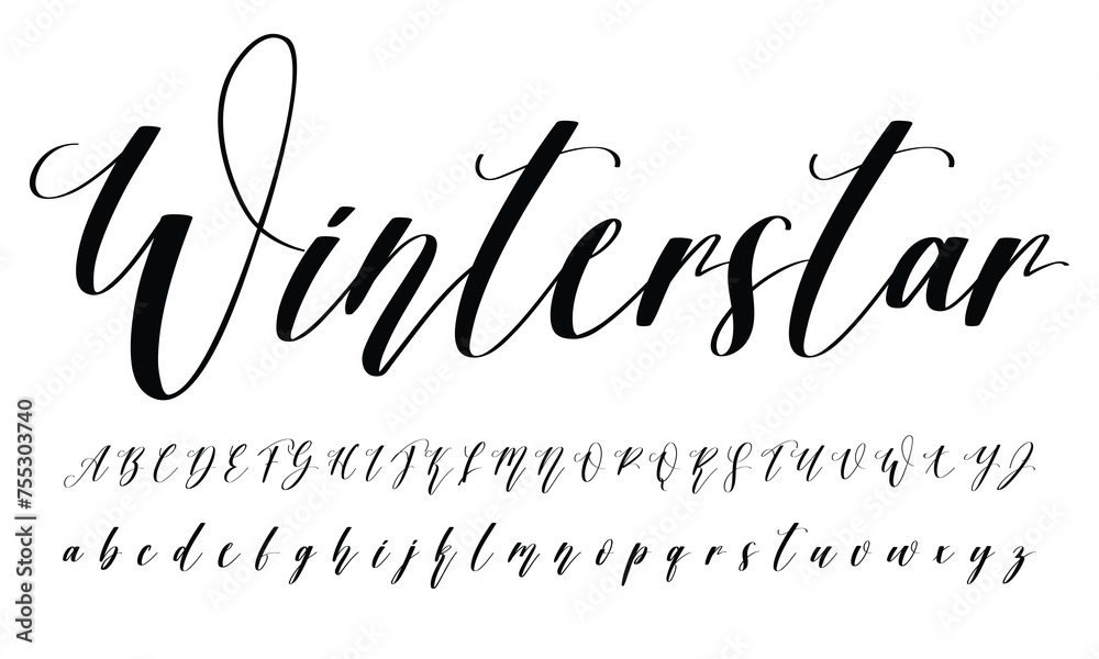Font Handwritten Signature Brush Font Type Font lettering handwritten ...