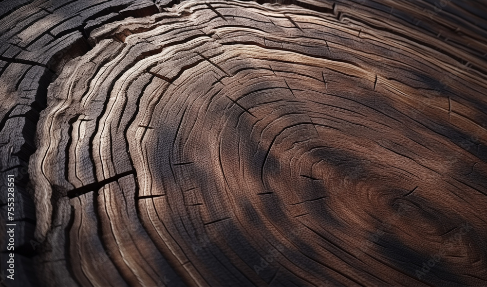 Annual rings are formed from growth on the side of the tree. When the ...