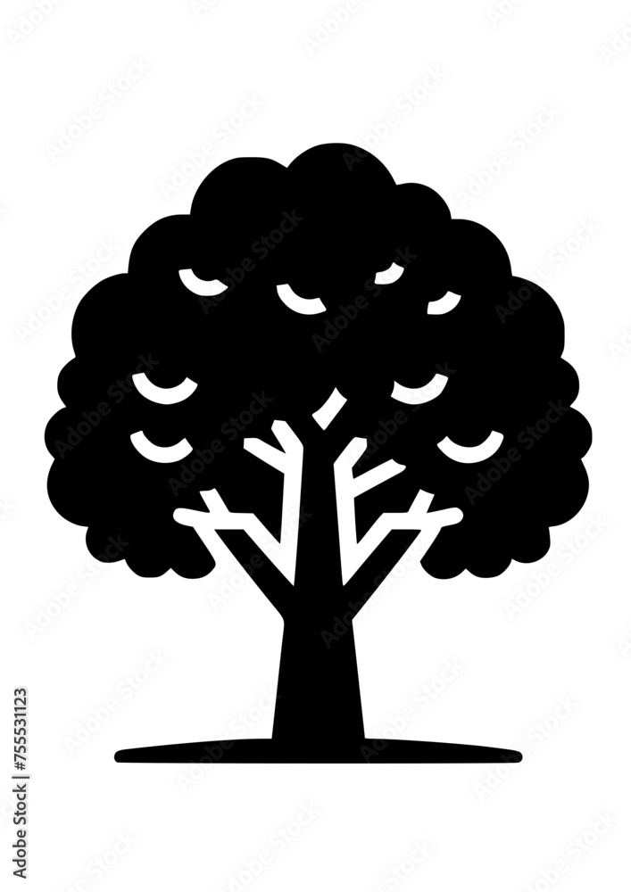 Tree Svg, Tree Icon, Tree Clipart, Tree Cricut, Tree Cut file, Tree of ...