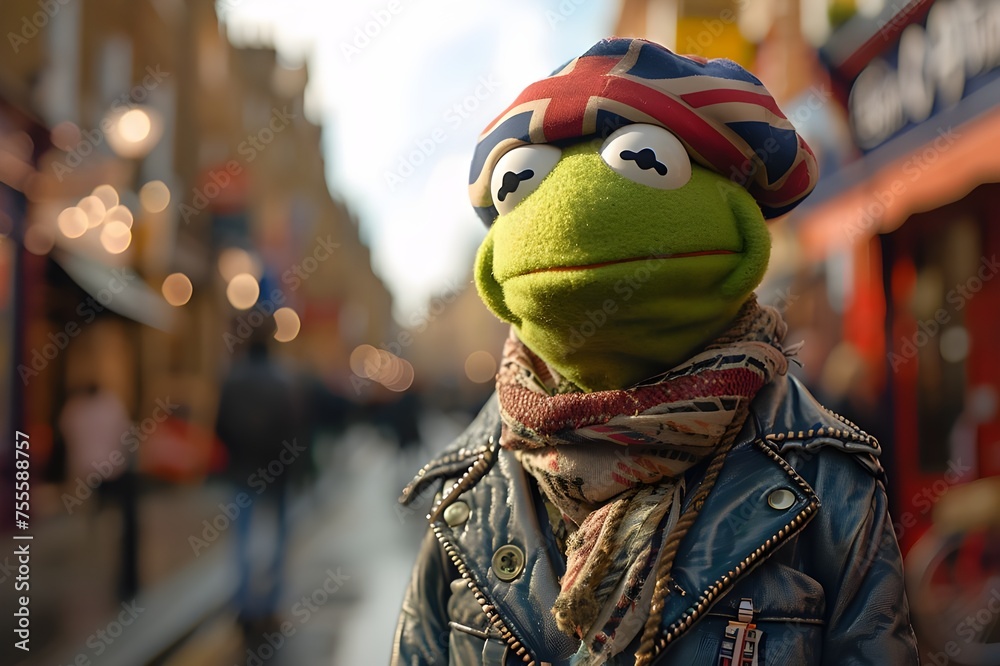 Cross-cultural Interaction Pepe the Frog, an anthropomorphic chameleon ...