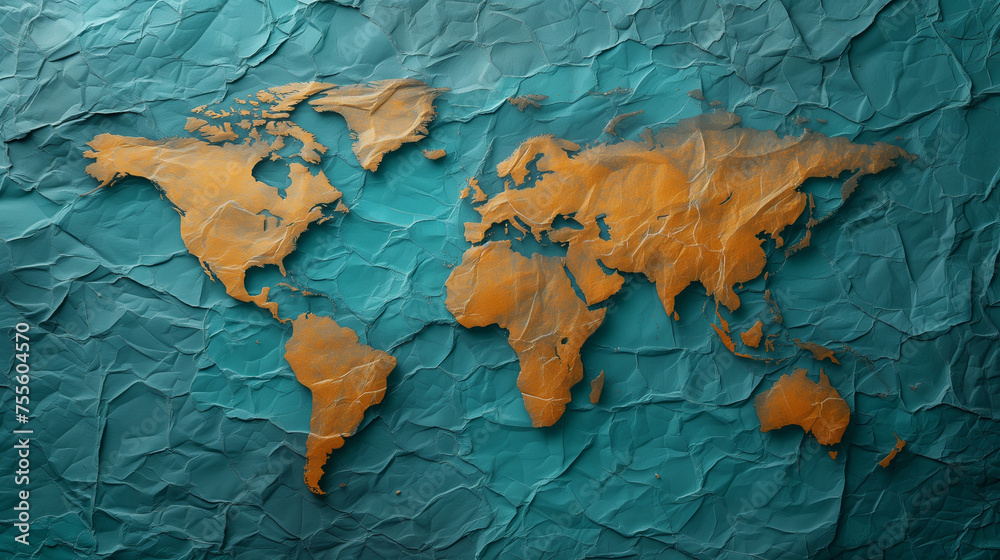 A global map illustrating the broad reach of a simple yet powerful ...