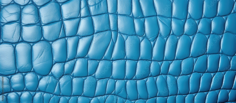 This close up showcases the intricate patterns and texture of blue ...