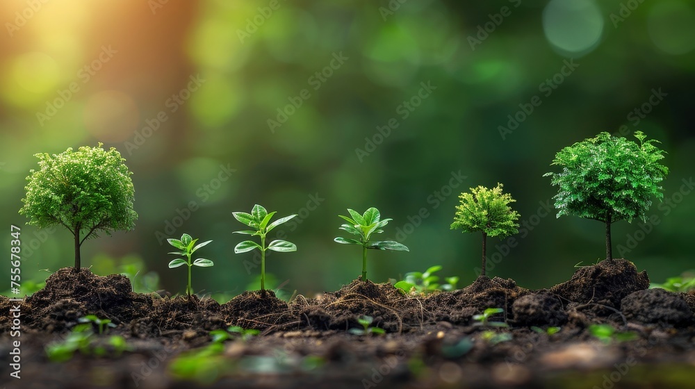 Concept of caring for the environment and world environment day ...