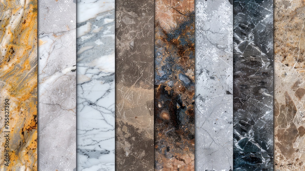 seamless pattern of granite marble texture with a ruled background ...