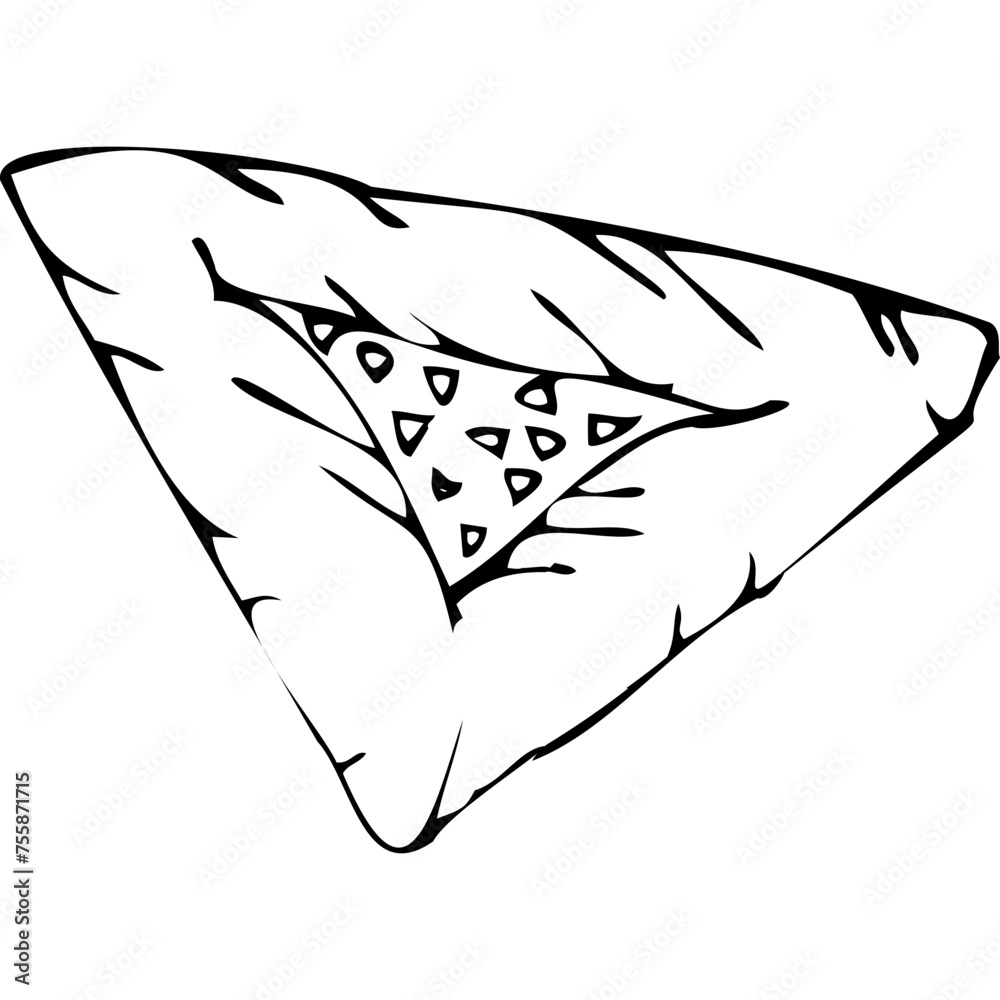 fantasy triangles in hand-drawing style can add a whimsical touch to ...