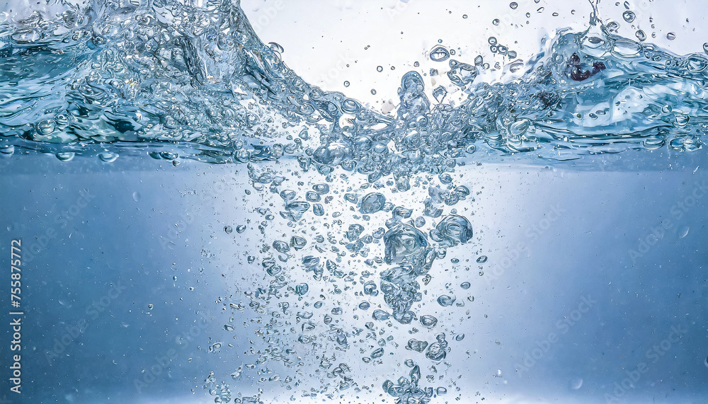 PLASH DE ÁGUA: A PURESA REFRESCANTE DA ÁGUA MINERAL EM MOVIMENTO Stock ...
