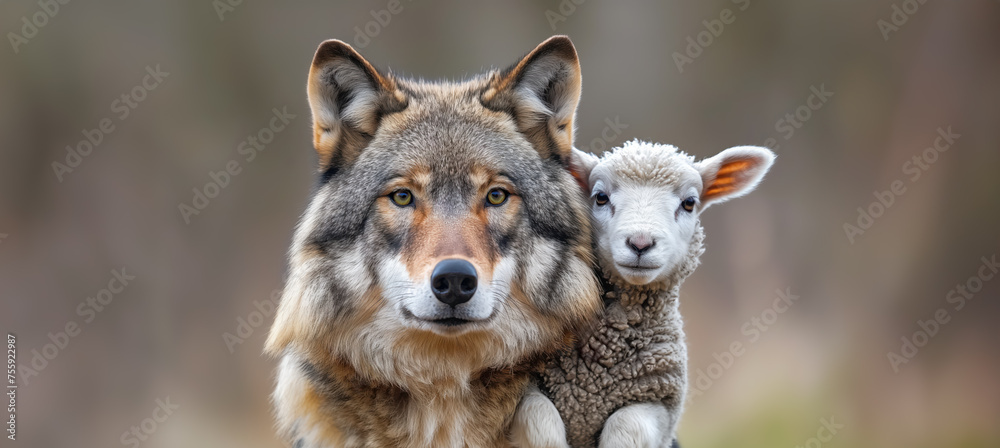 Beyond the Fable: Exploring the Deep Symbolism of the Wolf and Lamb ...
