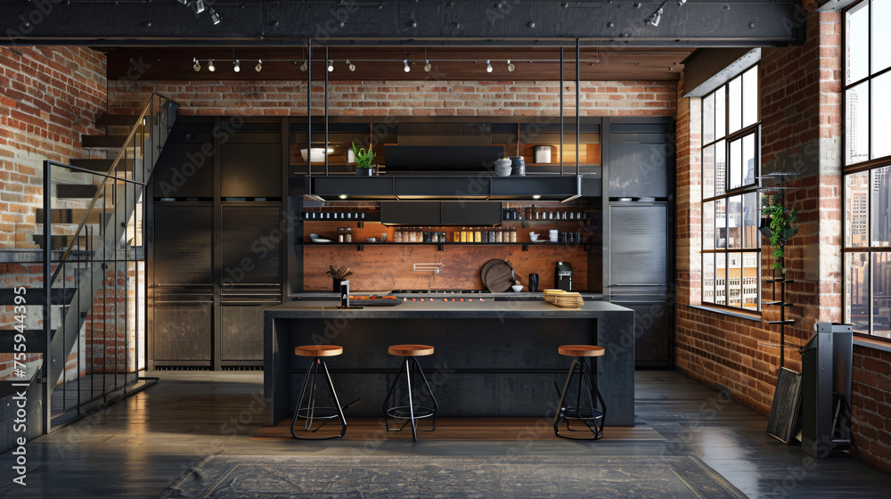 Industrial Chic: beauty of industrial design infused with chic ...