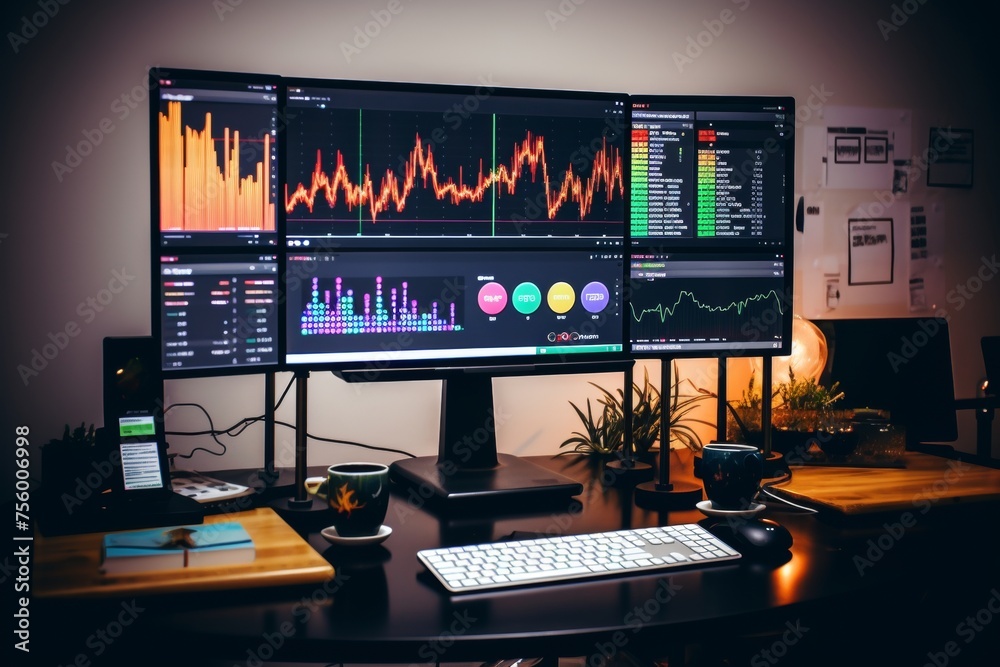 Data CRM business analysis customer report computer technology dashboard system analyst ...