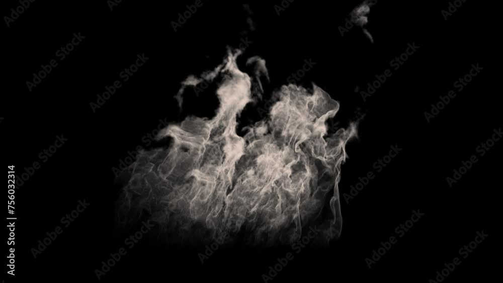 Wispy smoke in motion inside sphere. perfect for logos and overlay ...