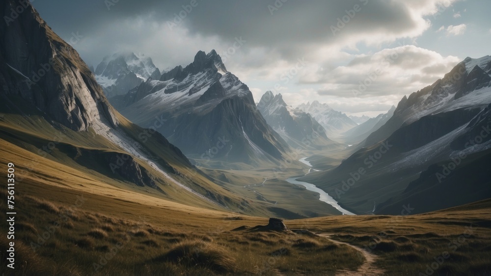 Breathtaking open world landscape that captivates with its stunning ...