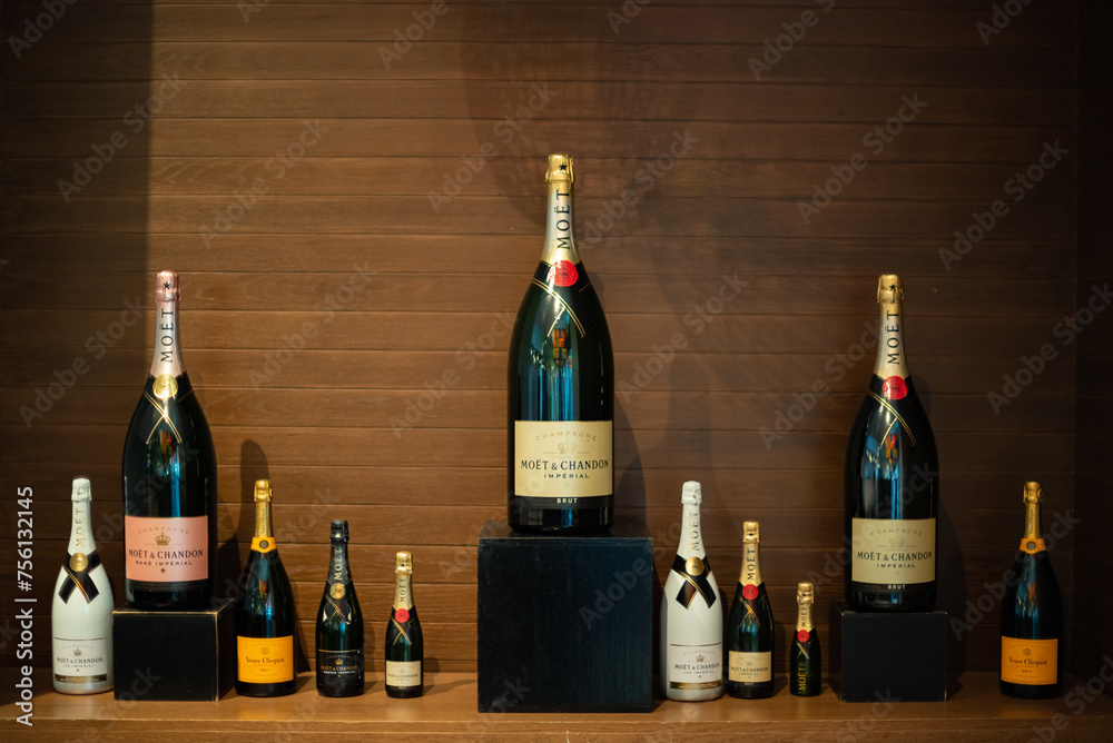 2023-Los Cabos, Mexico- Moët, is a French fine winery, part of the ...