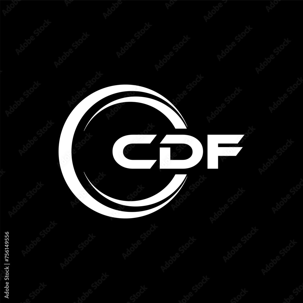 CDF Logo Design, Inspiration for a Unique Identity. Modern Elegance and ...