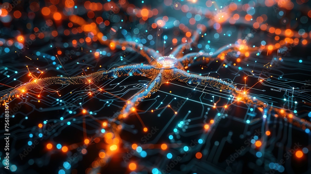 Neural circuit and electronic cyber brain in a quantum computing system ...