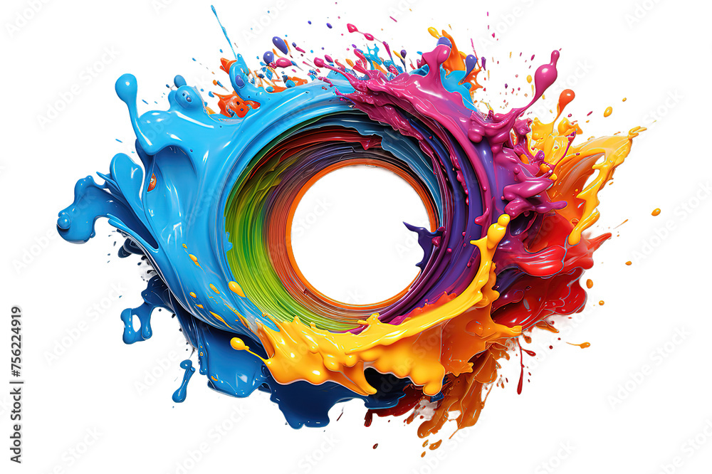 Liquid Color design background, Gradient colorful abstract swirl ...