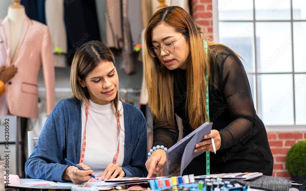 Collaboration and creativity in fashion design of teamwork, two diverse ...