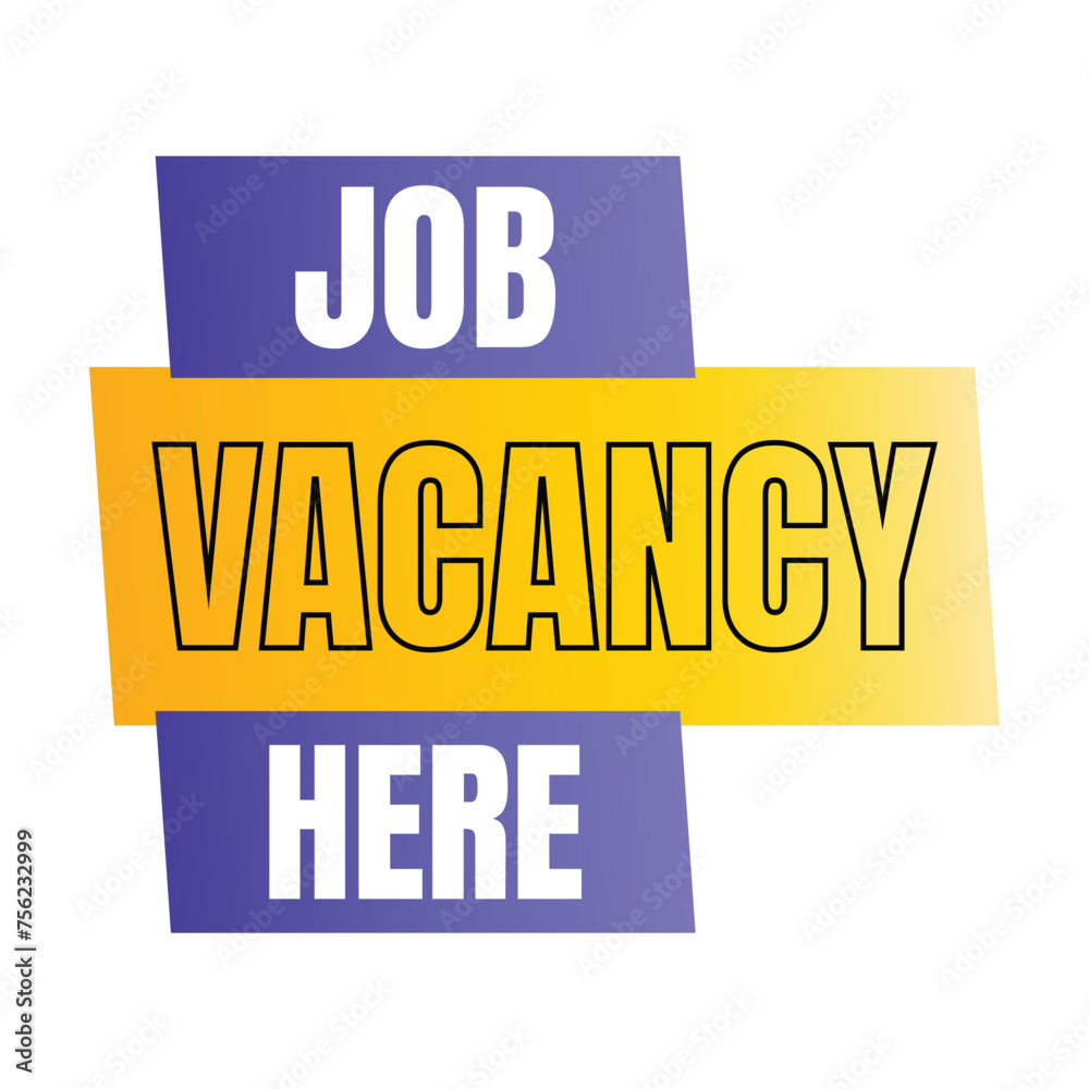 Art & IllustratiWe are hiring job vacancy sign post template, Join our ...