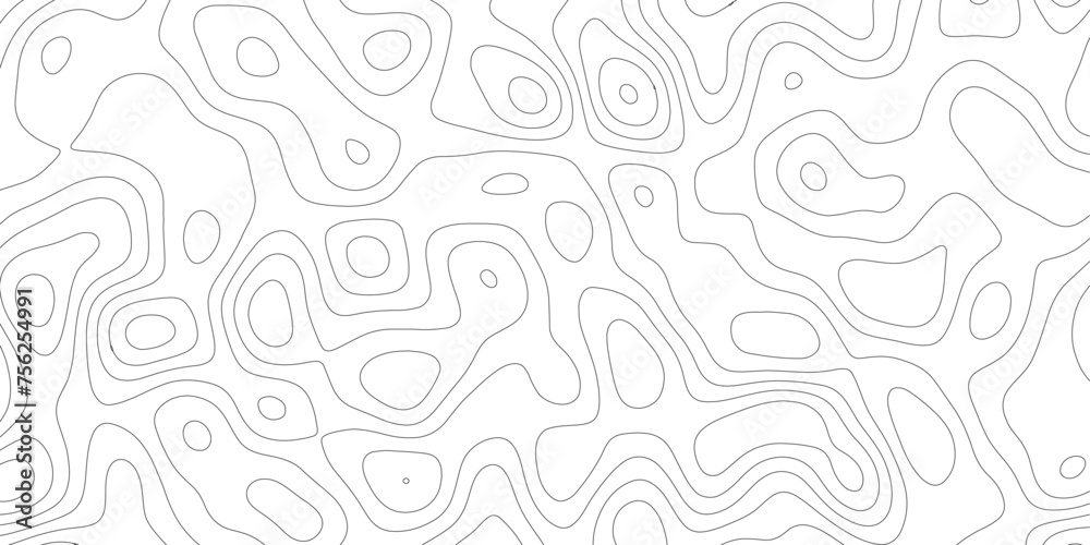 White land vector,topography vector topographic contours round strokes ...