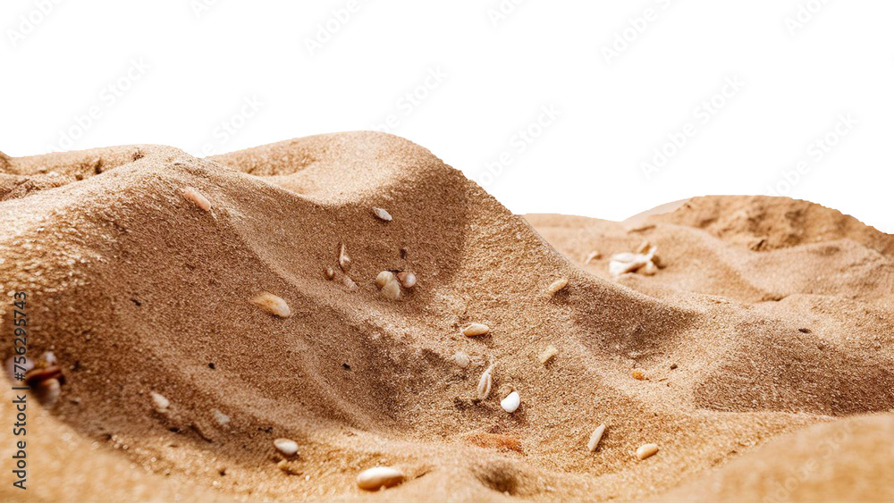 Sand beach texture background, PNG overlay Stock Photo | Adobe Stock