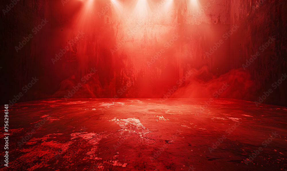 dynamic red gritty spotlight stage design, wwe style edged background ...