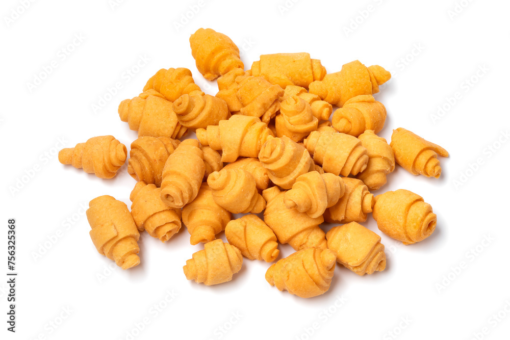 Heap of traditional Krichlate spicy miniature shortbread cookies ...