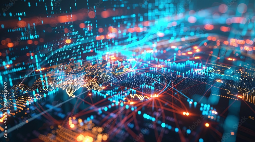 Complex Data Streams and Network Connections Visualization Dynamic ... Complex Data Streams and Network Connections Visualization Dynamic ...